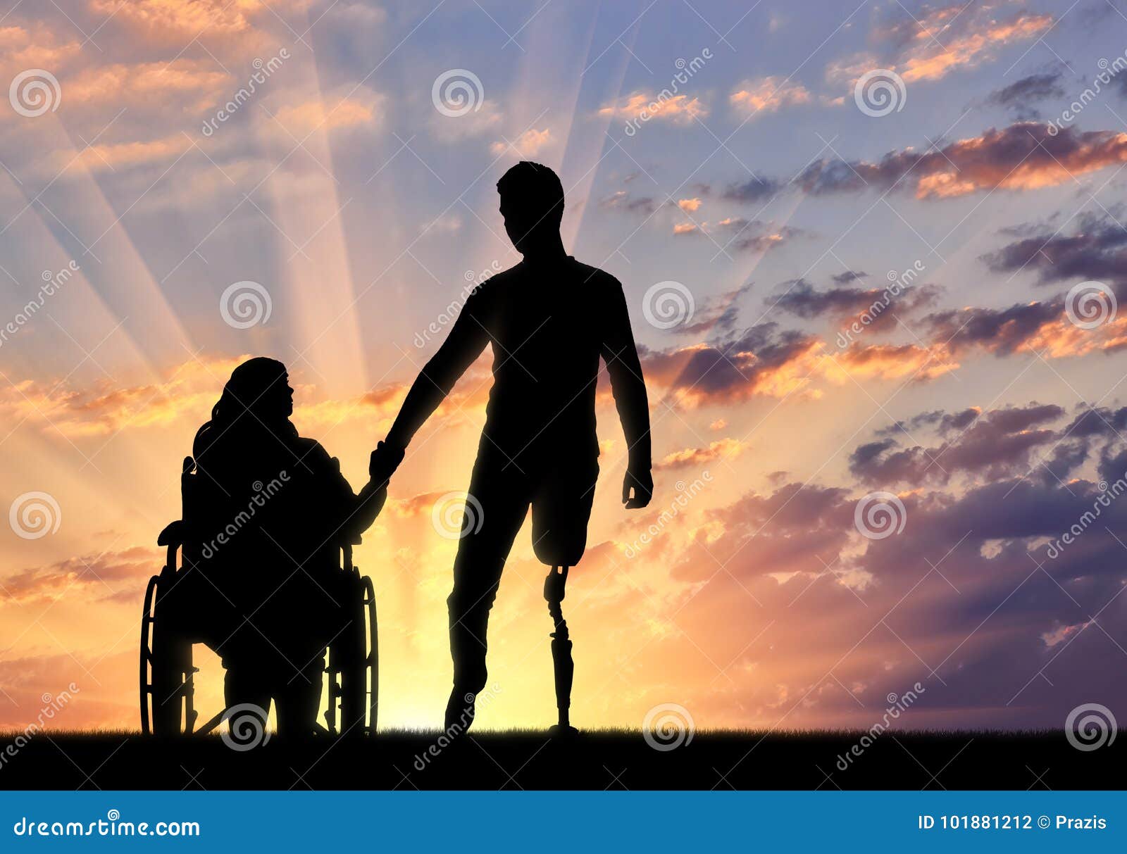 Concept Gehandicapte Mensen Stock Foto - Image of rolstoel, trauma ...
