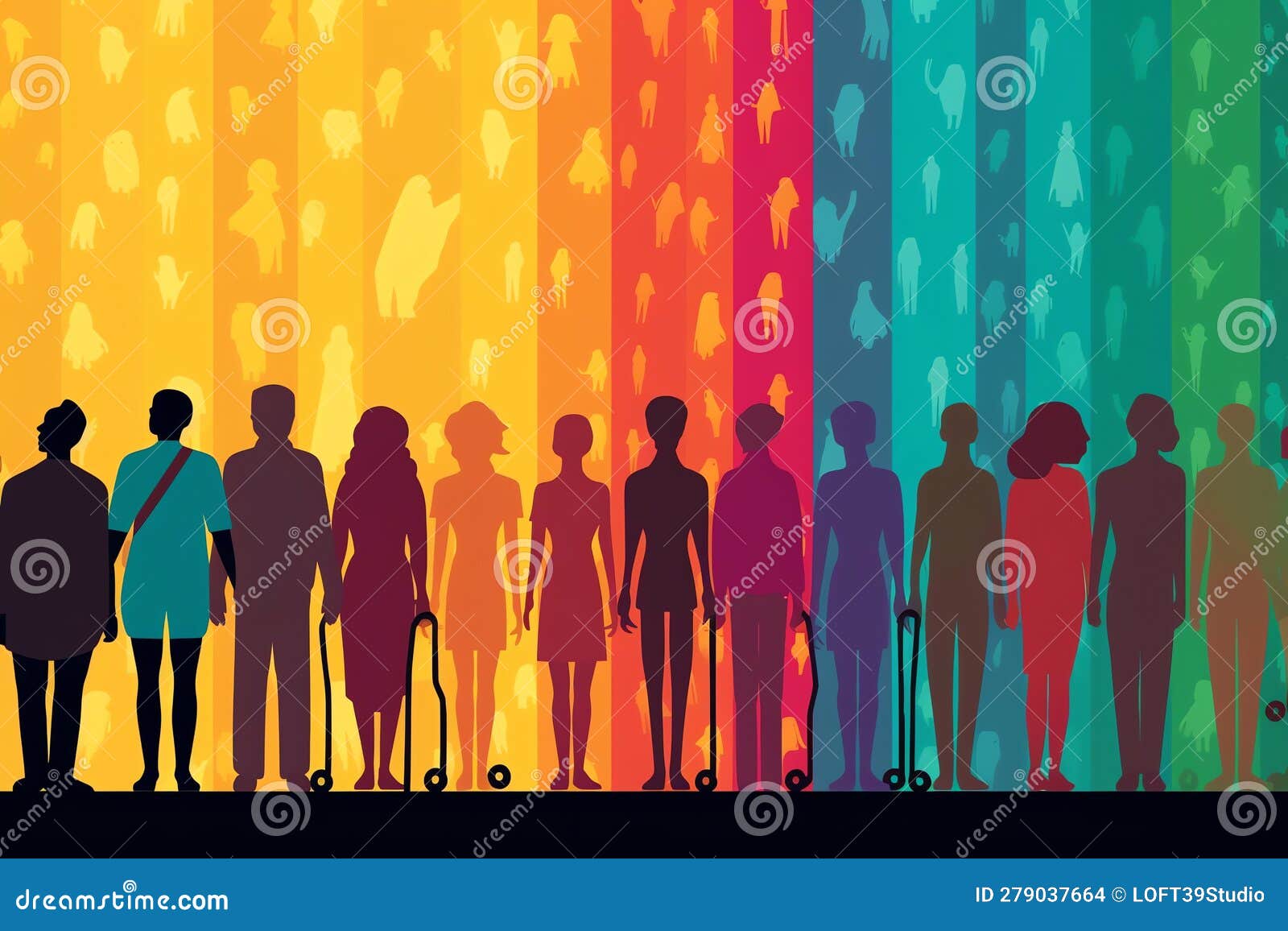 6concept_of_gender_equality Stock Illustration - Illustration of women ...