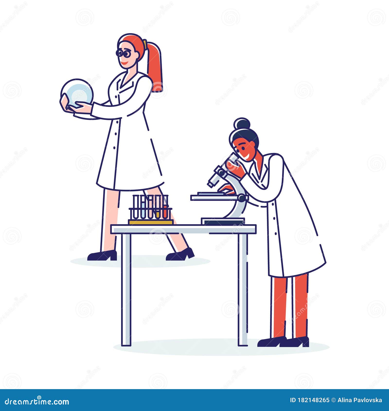 Concept of Genetic Engineering, Genome Mutation. Professional ...