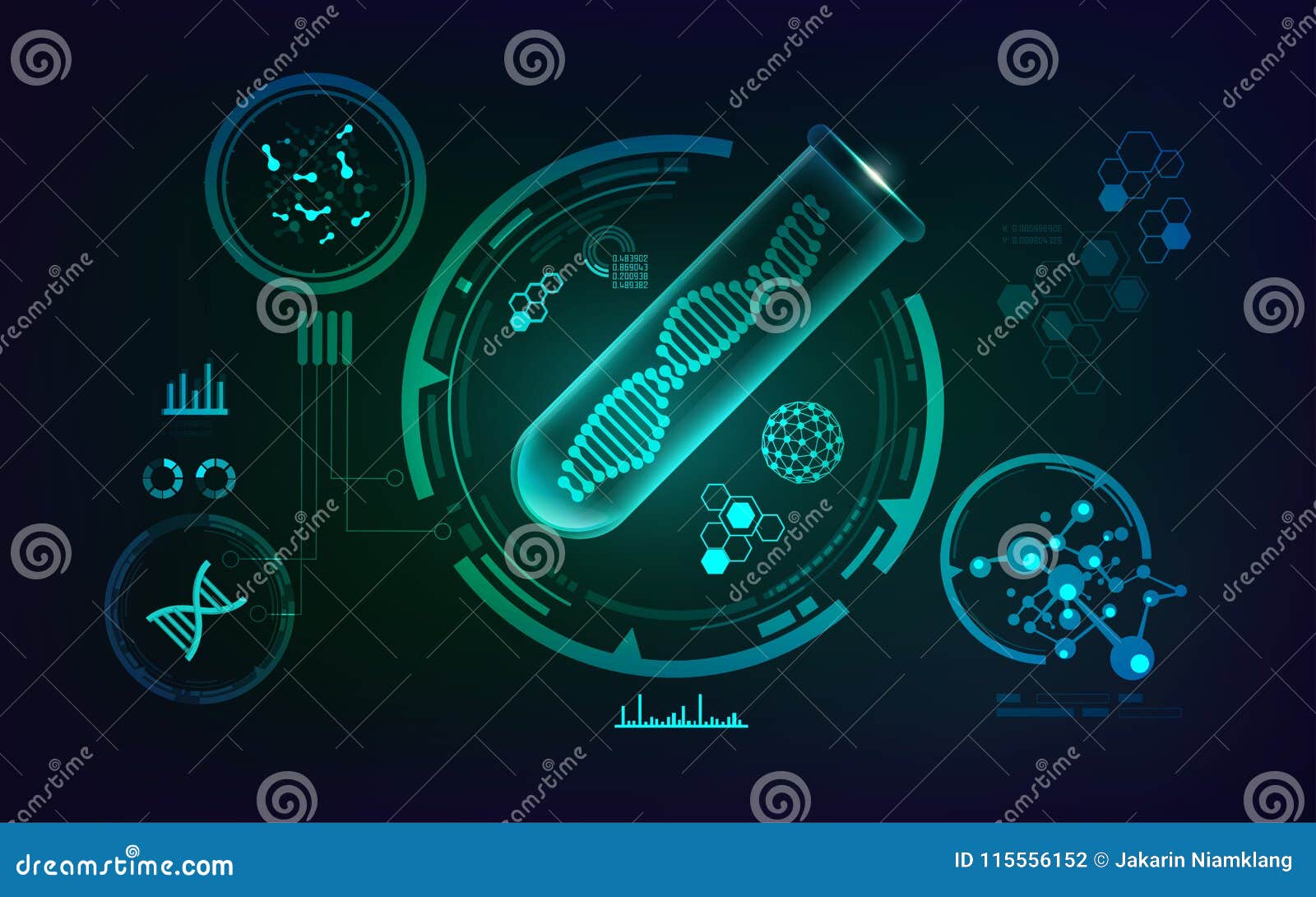 Genetic Engineering. The Study Of The Structure Of DNA And RNA, The ...