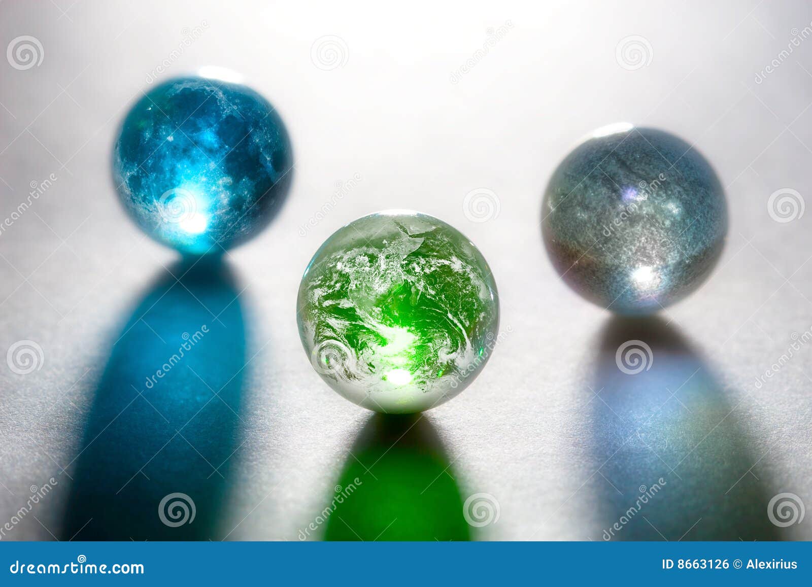 Concept glass planets stock photo. Image of glass, environmental - 8663126