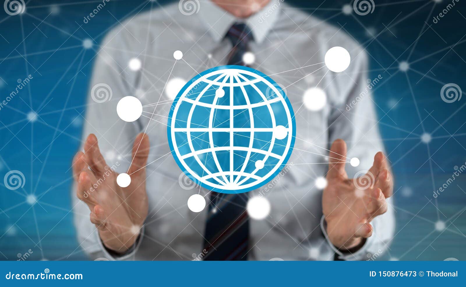 Concept of global business stock image. Image of globe - 150876473