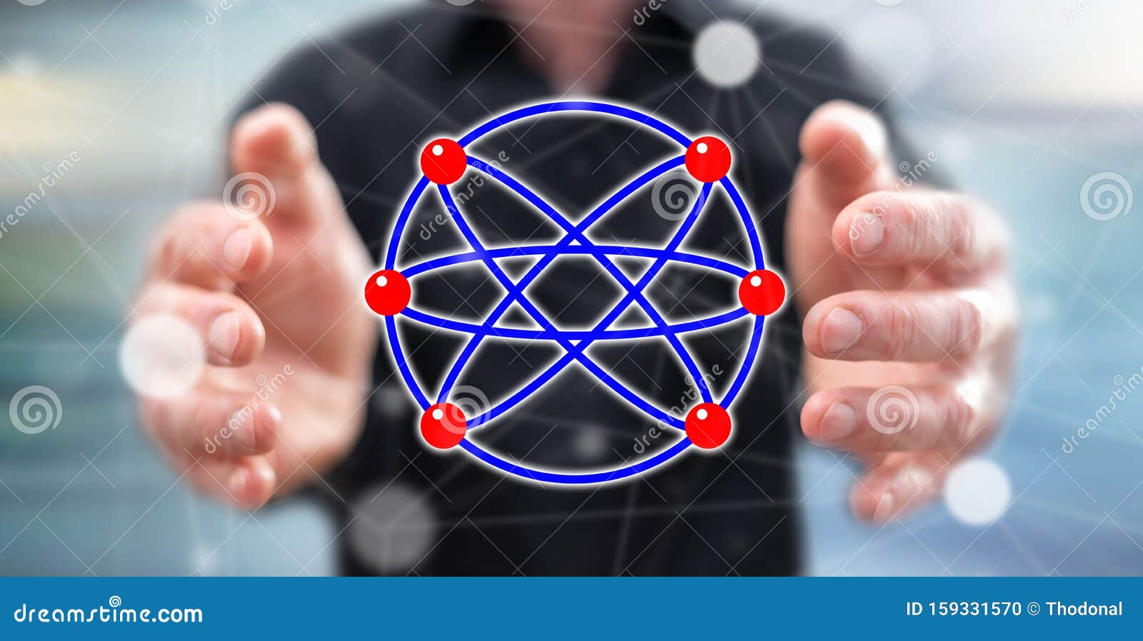 Concept of Global Connection Stock Photo - Image of global, connection ...