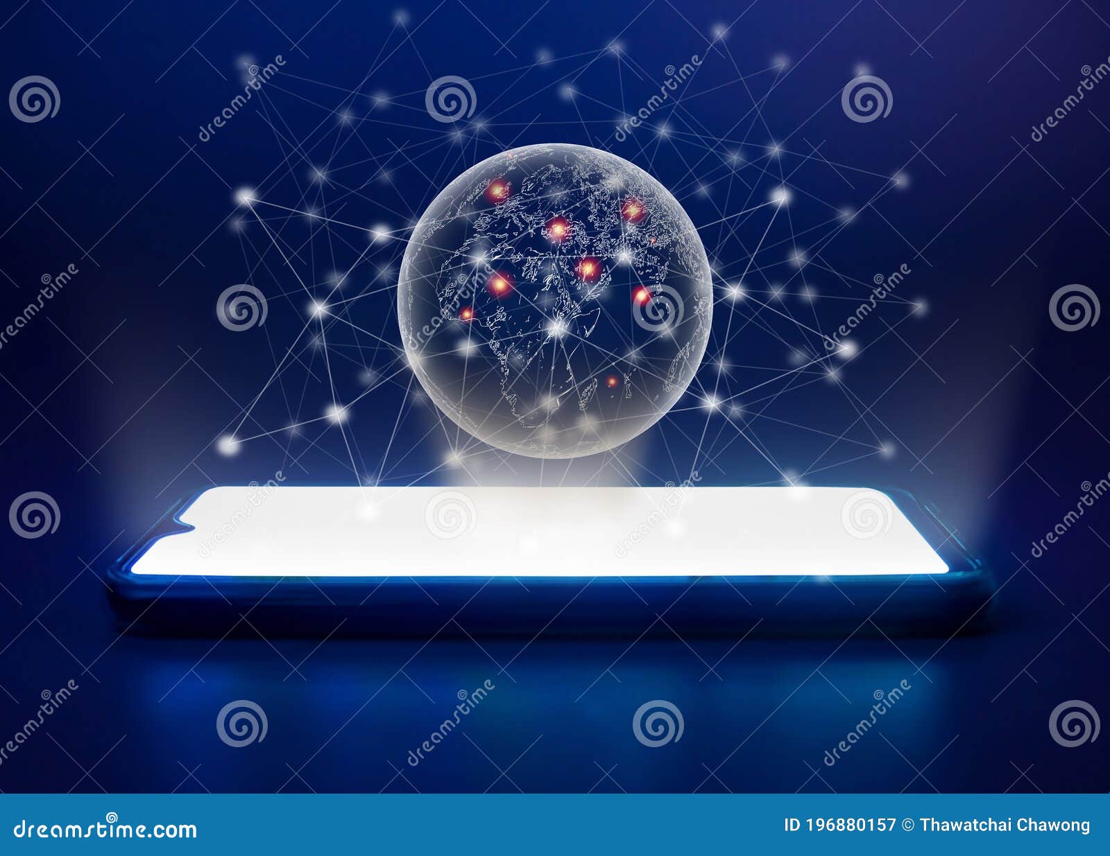 Concept of Global Network and World of Communication Using Mobile ...