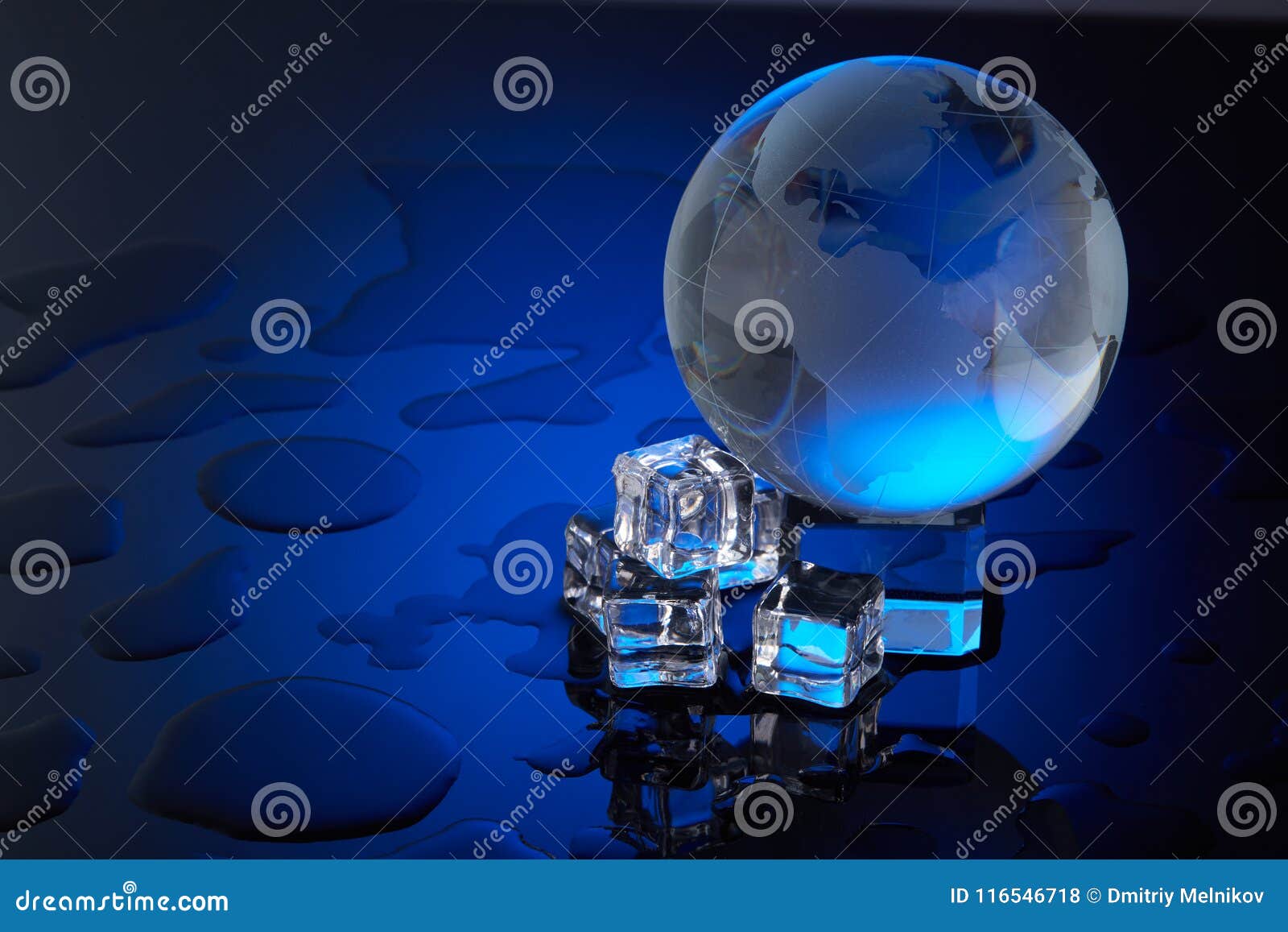 Concept of global warming. stock photo. Image of melting - 116546718