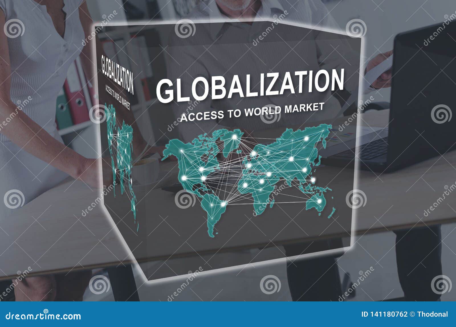 Concept of globalization stock photo. Image of internet - 141180762