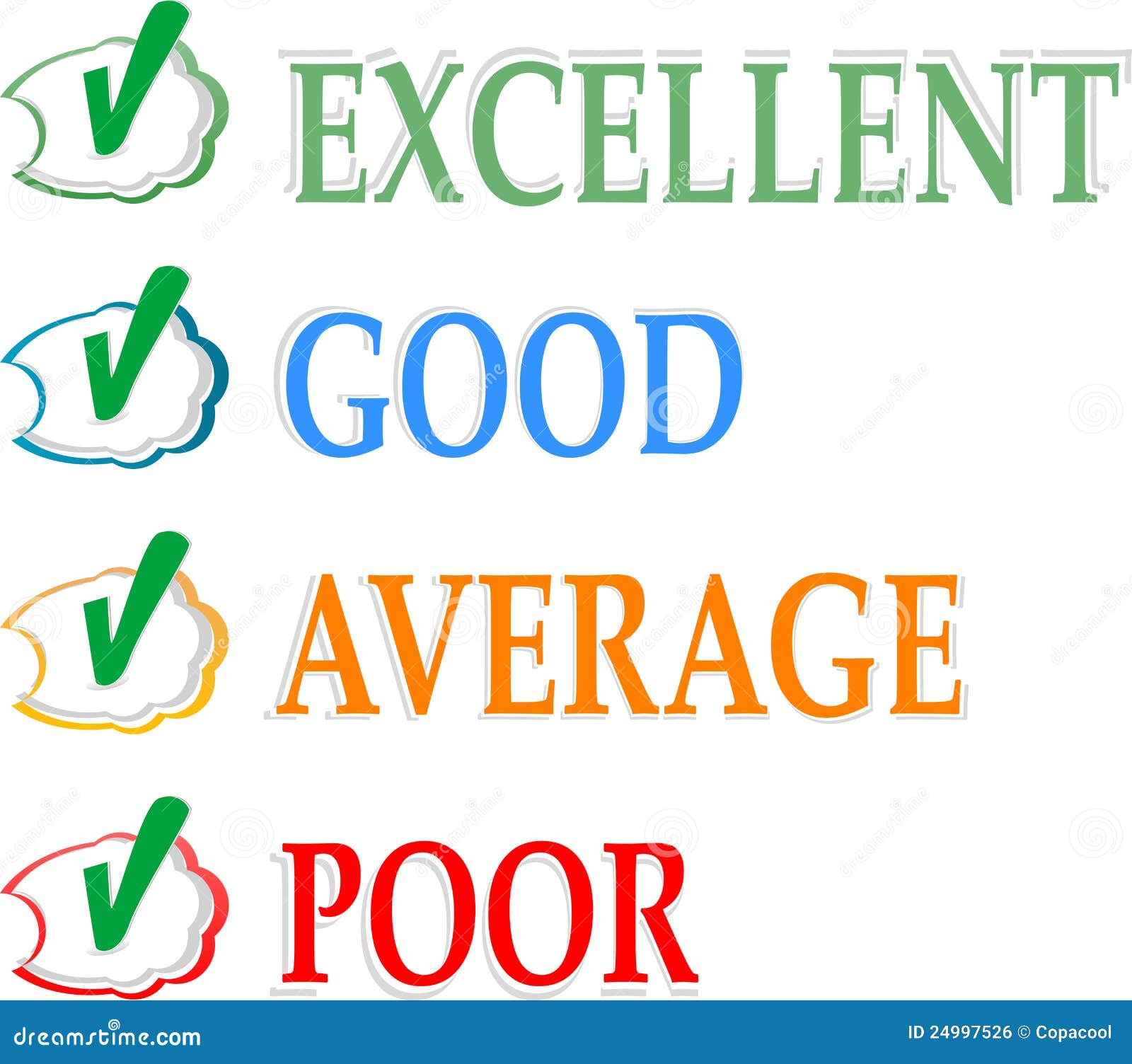 Concept of Good Credit Score for Business Stock Vector - Illustration ...