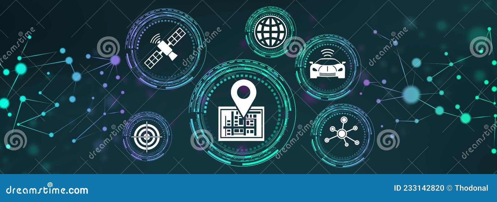 Concept of gps stock illustration. Illustration of device - 233142820