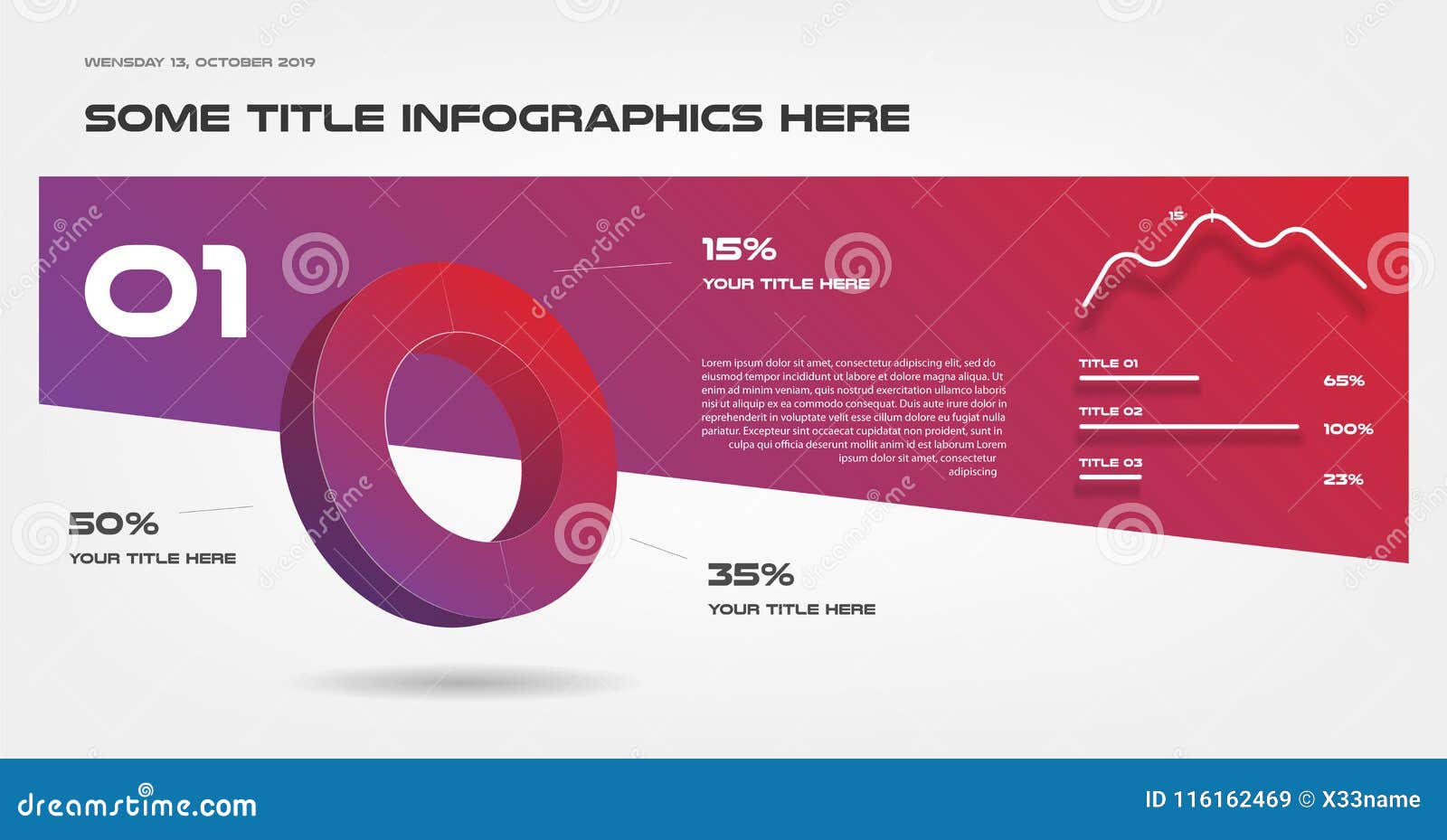 Concept Gradient Infographics, with Arrows. Element of Chart, Graph ...