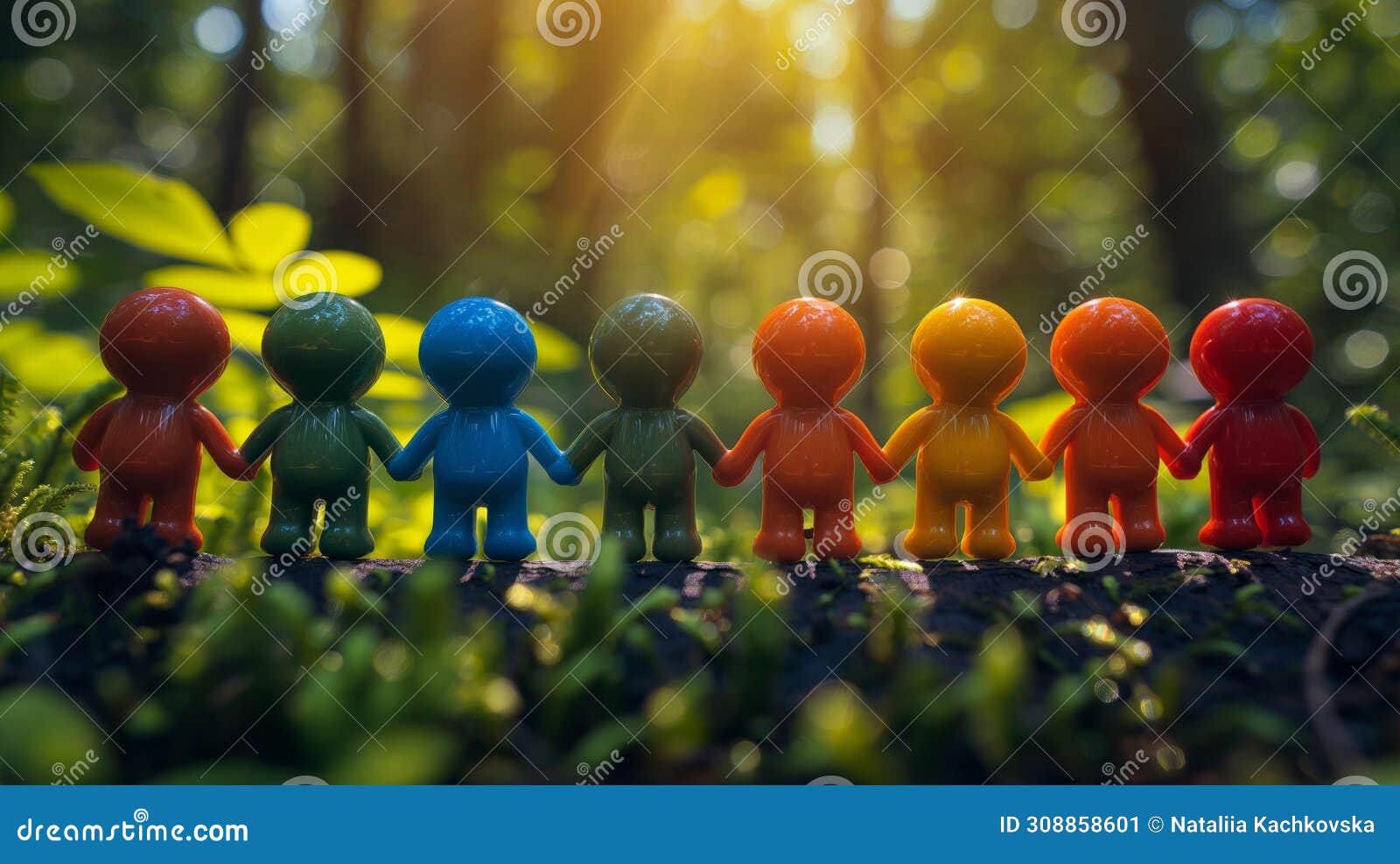 Big Set Of Colourful People In Different Pose Vector Illustration ...