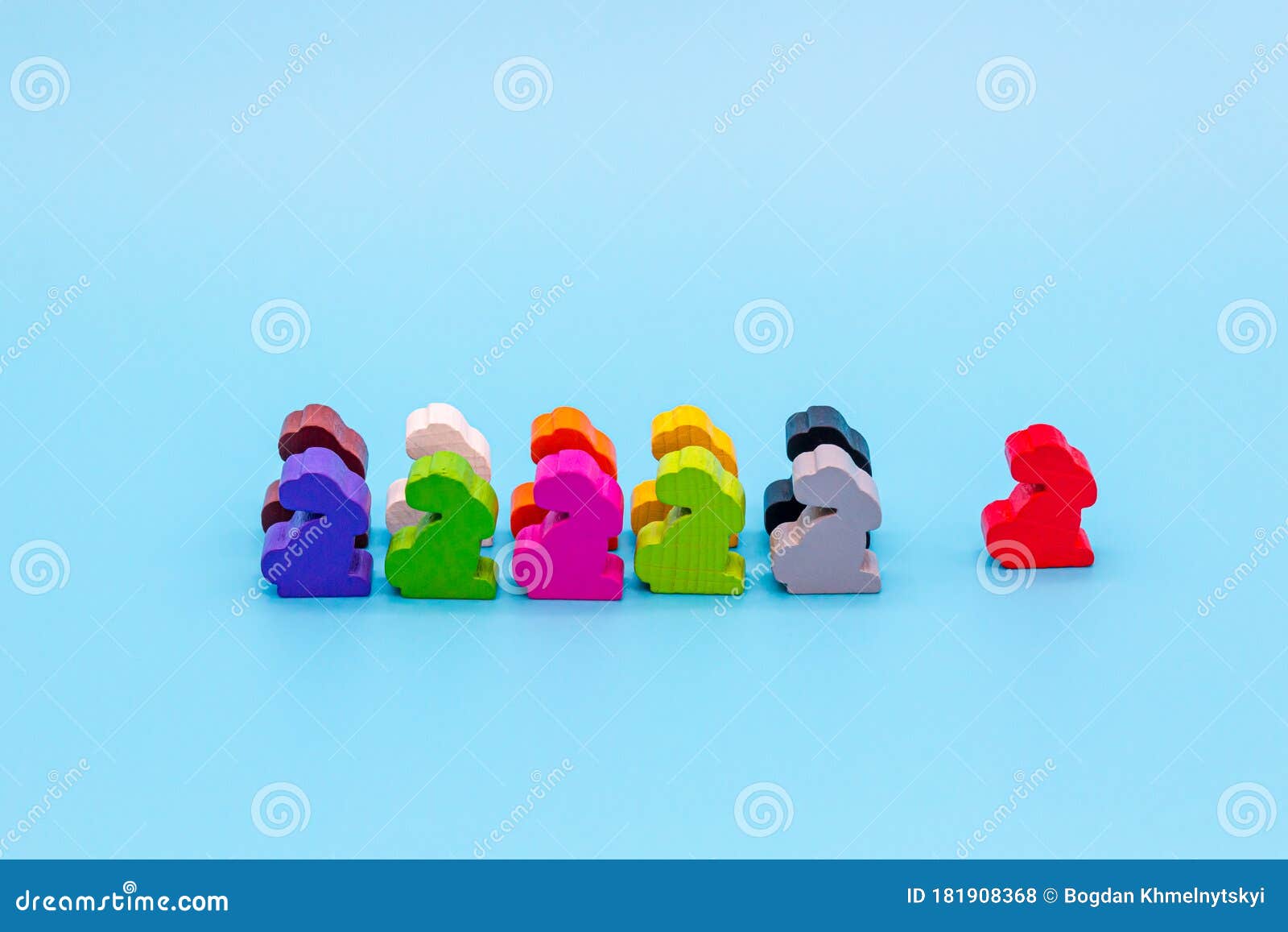 The Concept of a Group of People Walking in a Column in One Direction ...