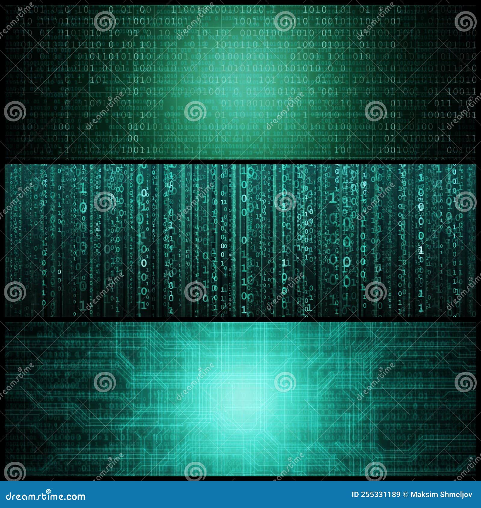 Concept of Hacker Attack, Virus Infected Software, Dark Web and Cyber Security. Abstract Digital ...