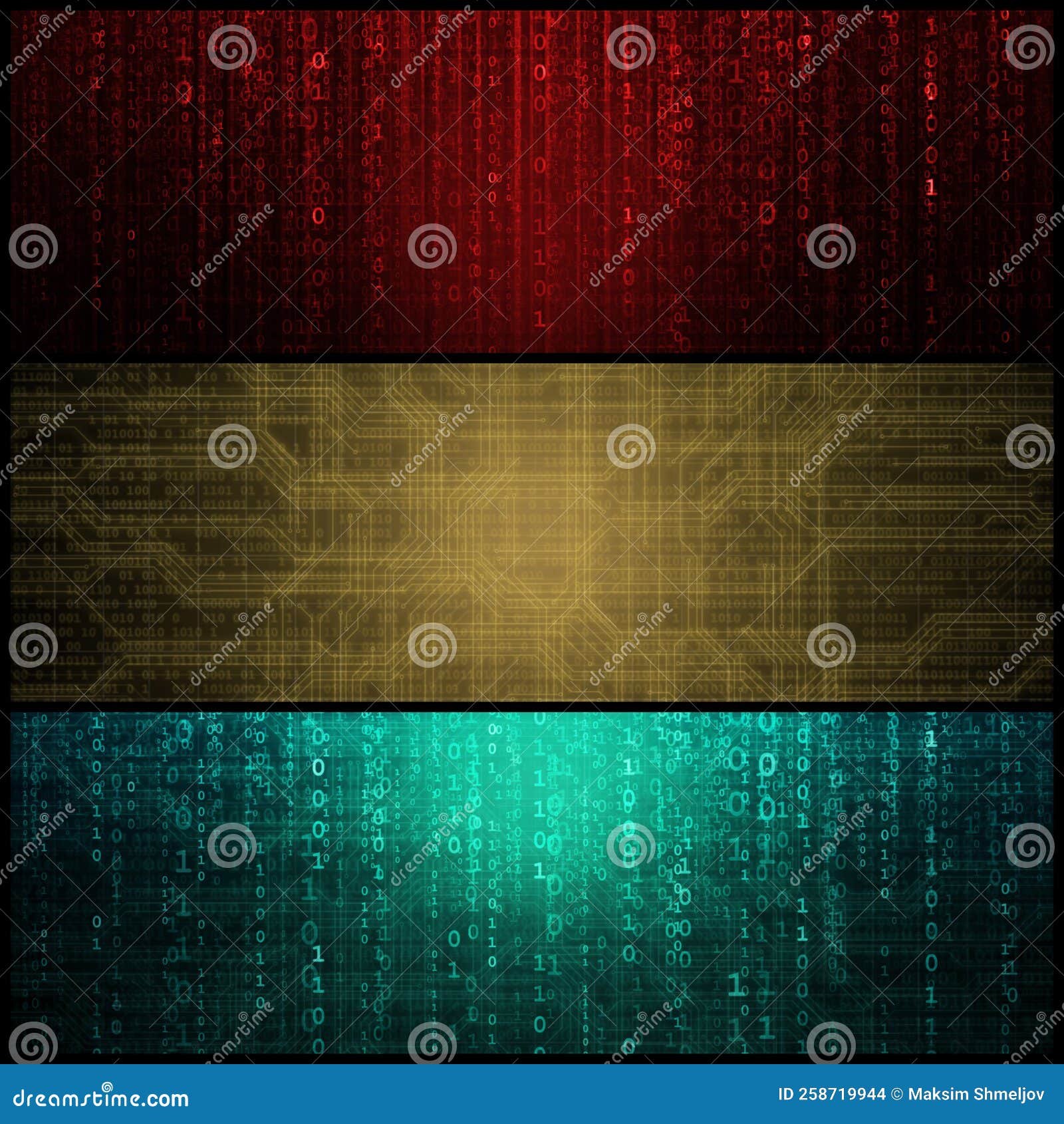Concept of Hacker Attack, Virus Infected Software, Dark Web and Cyber Security. Abstract Digital ...