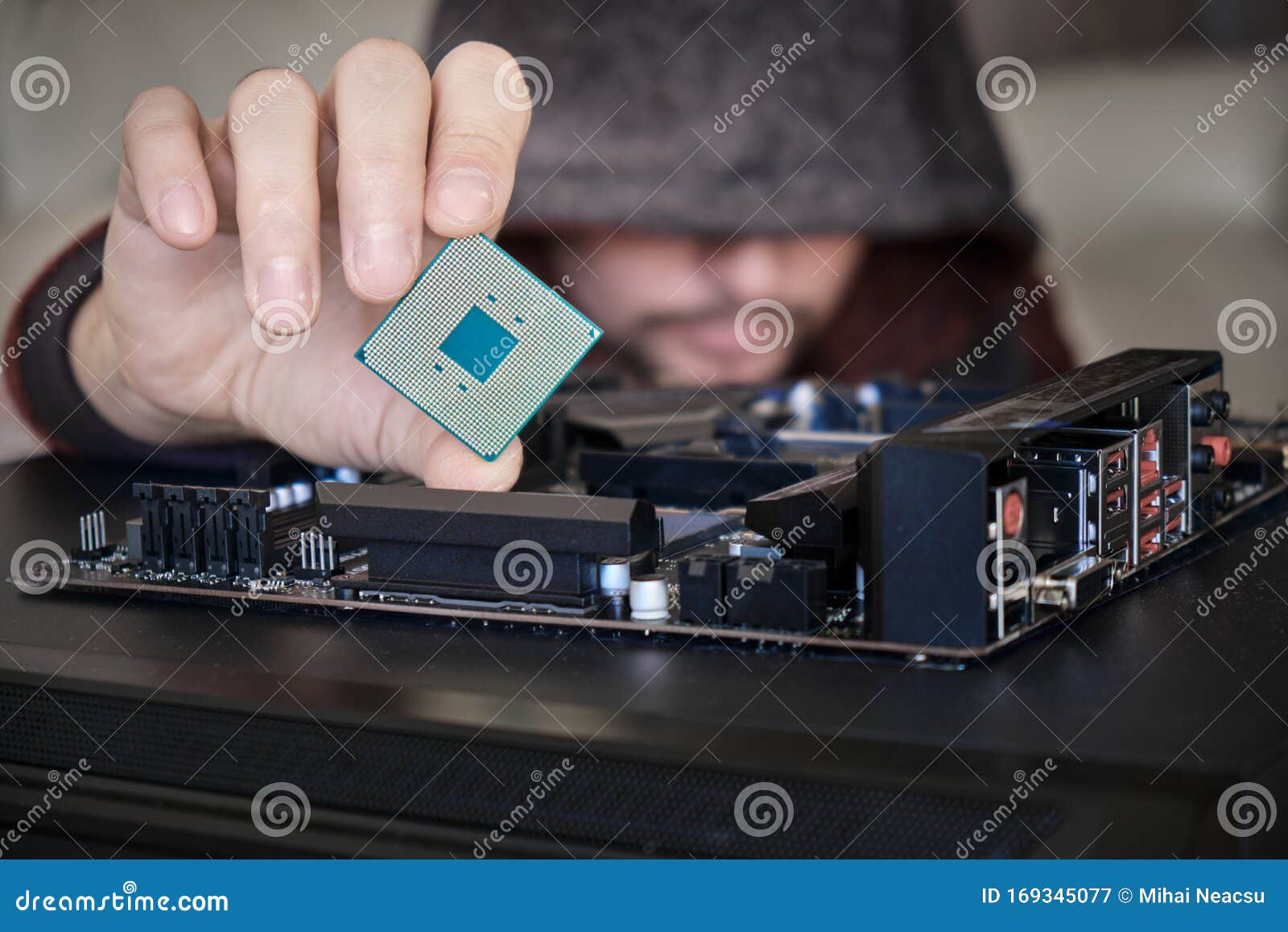 Concept for Hacker in Control of Personal Data from Computer ...