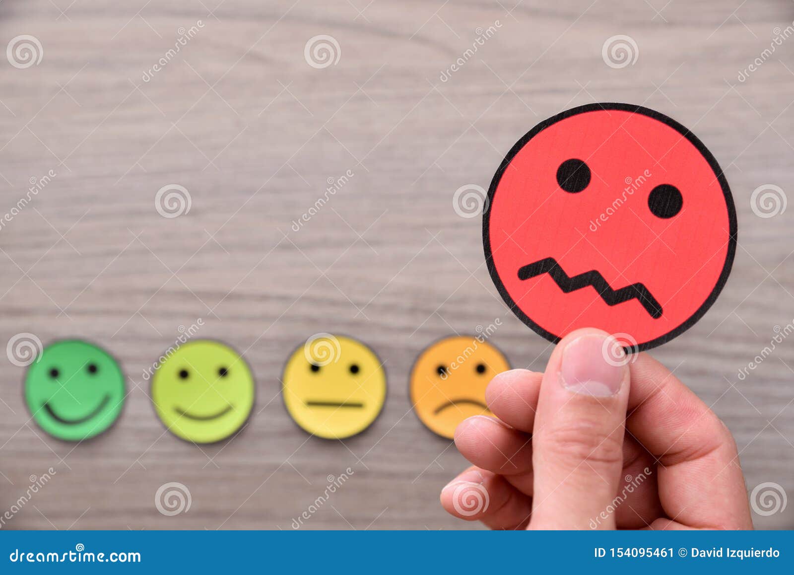 Concept of Hand Taking a Negative Assessment Detail Stock Image - Image ...