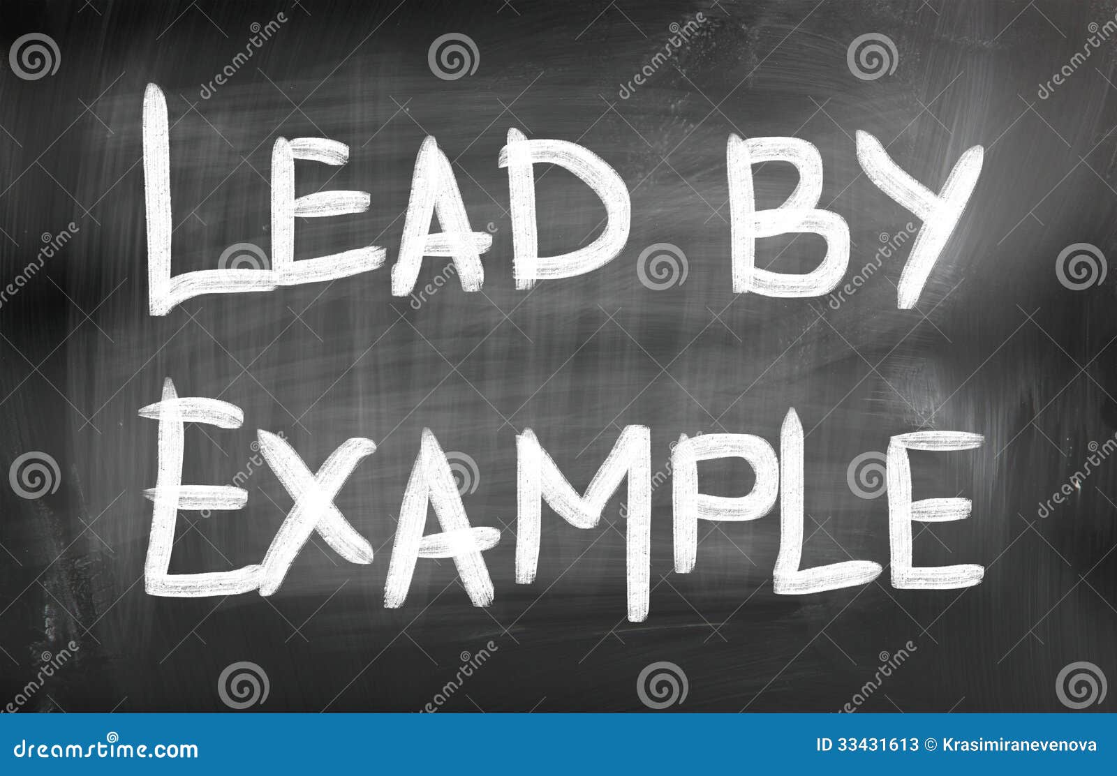 Concept Handwritten with Chalk Stock Image - Image of coach, management ...