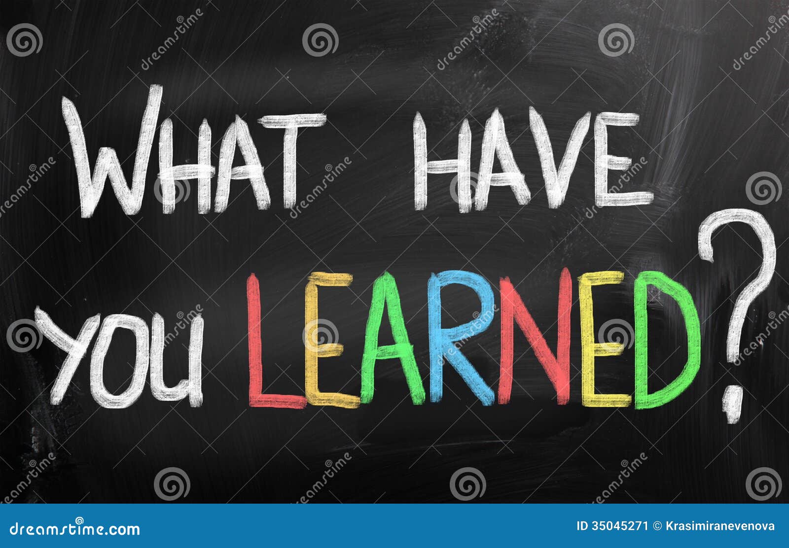 Concept Handwritten with Chalk Stock Image - Image of educate ...