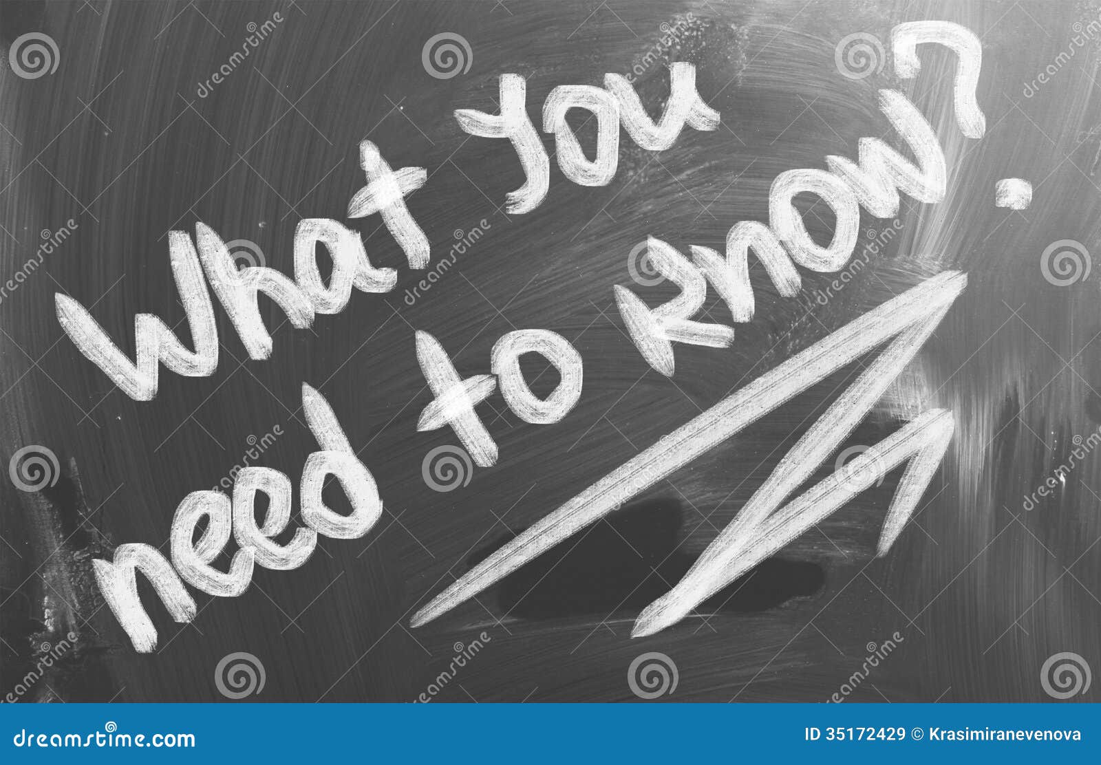 Concept Handwritten with Chalk Stock Image - Image of experience ...