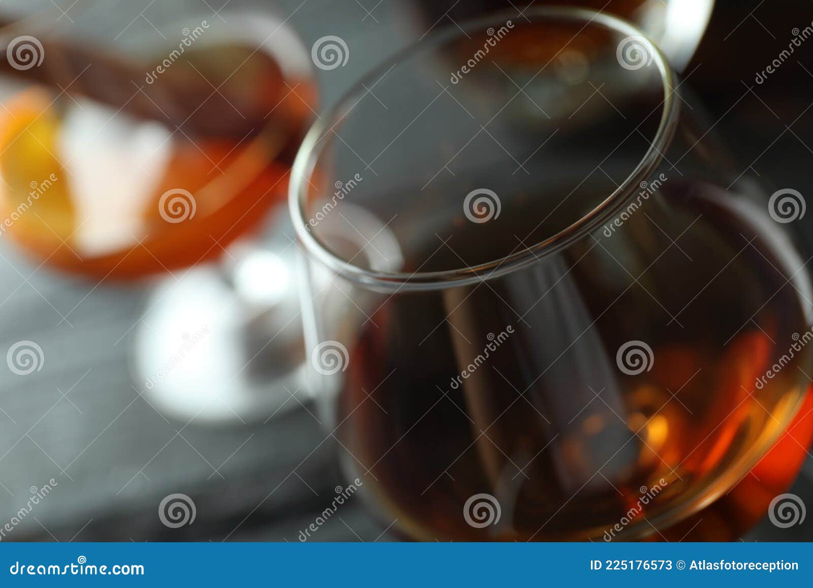 Concept of Hard Alcoholic Drinks with Cognac Stock Image - Image of ...