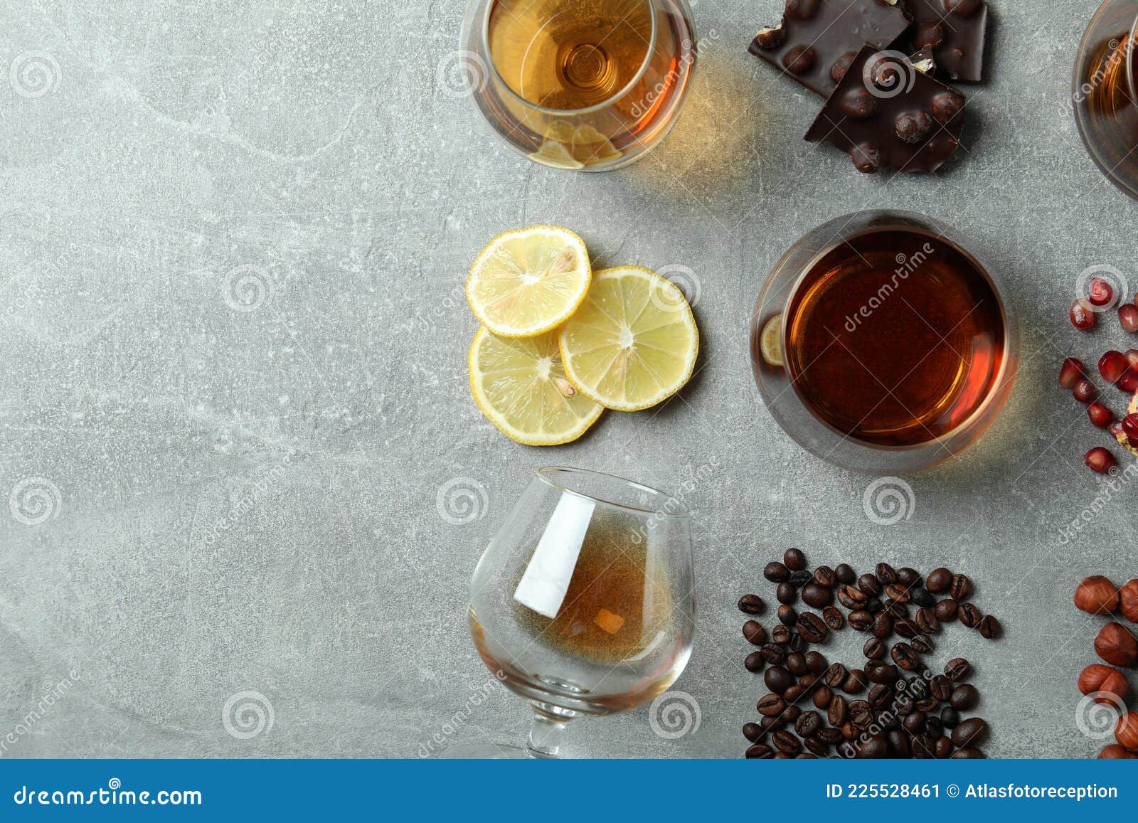 Concept of Hard Alcoholic Drinks with Stock Image - Image of bourbon ...