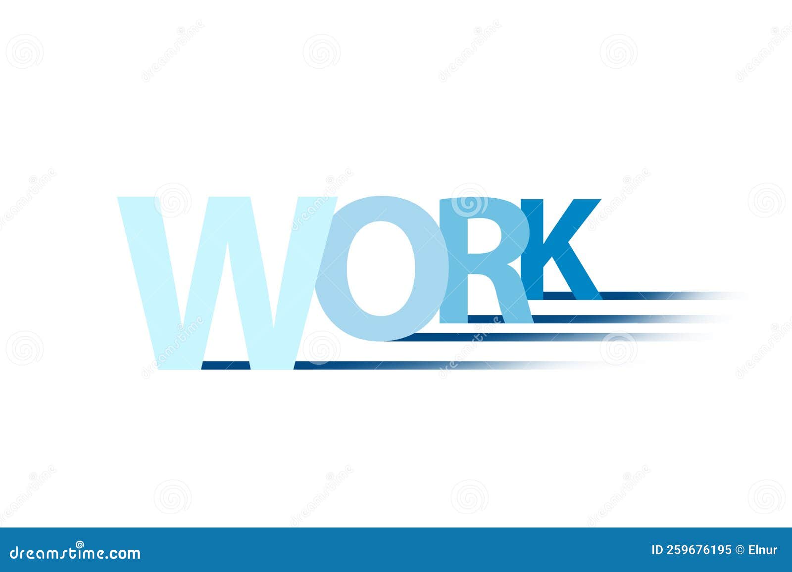 Concept of Hard Work with Letters Stock Image - Image of persistence ...