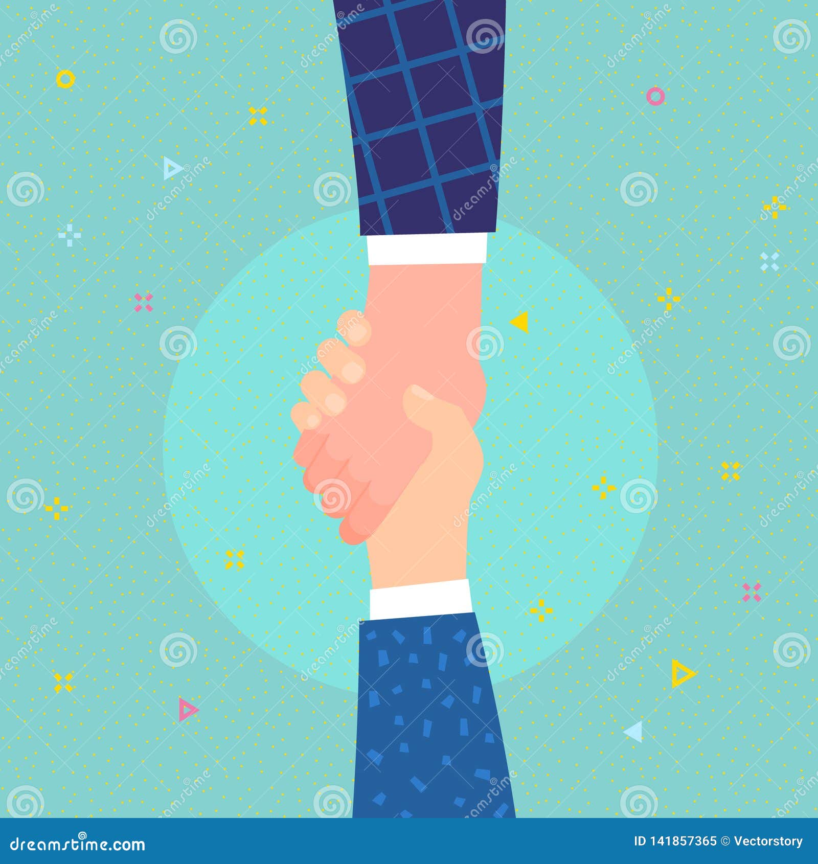 Concept of Help. Hand Holding Hand for Help and Hope Stock Vector ...