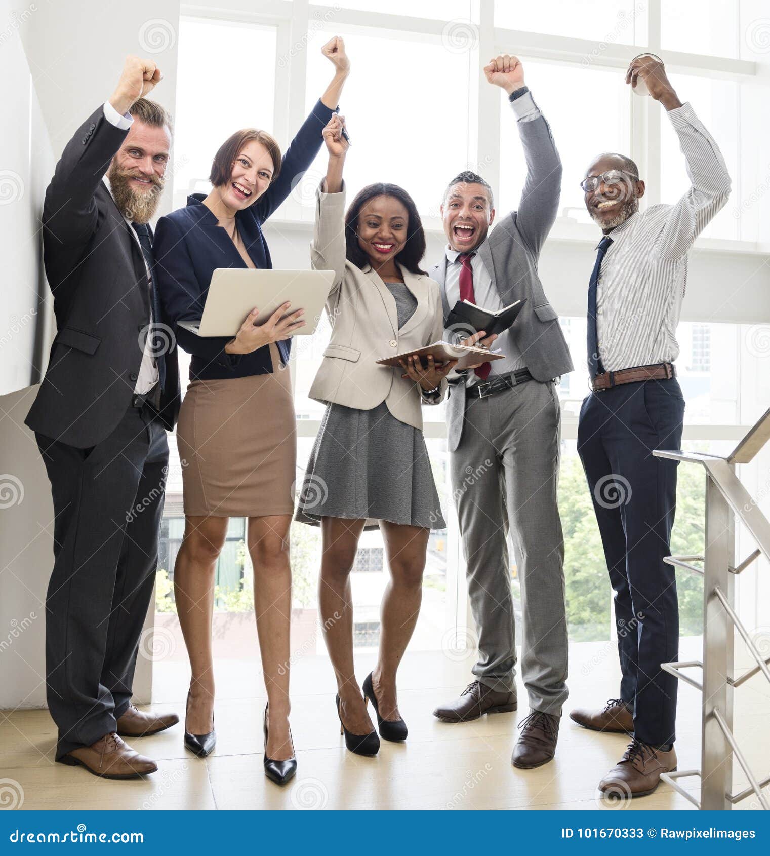 Concept Het Bedrijfs Van Team Working Research Planning Success Stock ...