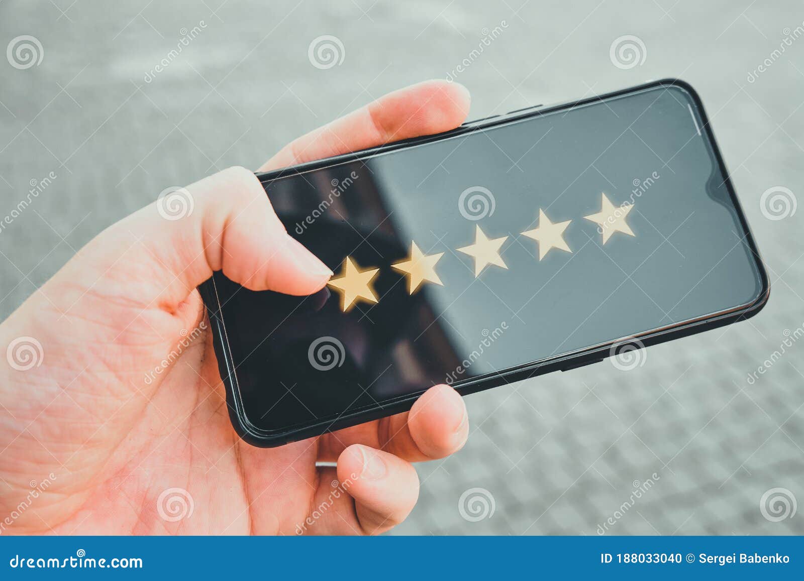 The Concept of the Highest Rating in the Form of Five Stars on the ...