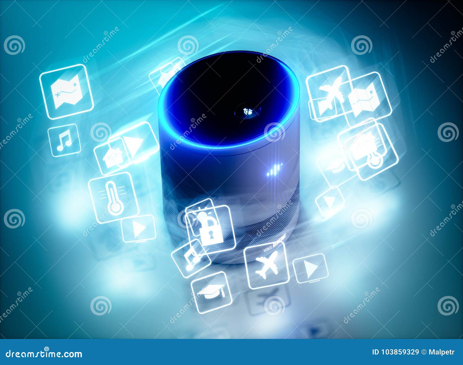 Voice Activated Assistant Flowchart Royalty-Free Cartoon ...