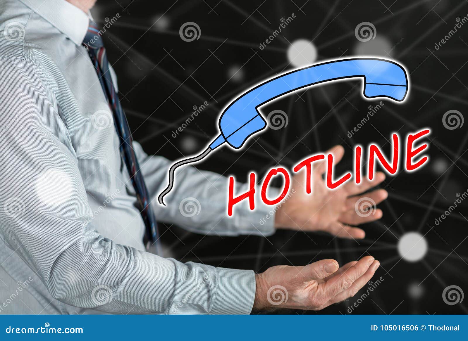 Concept of hotline stock photo. Image of call, service - 105016506