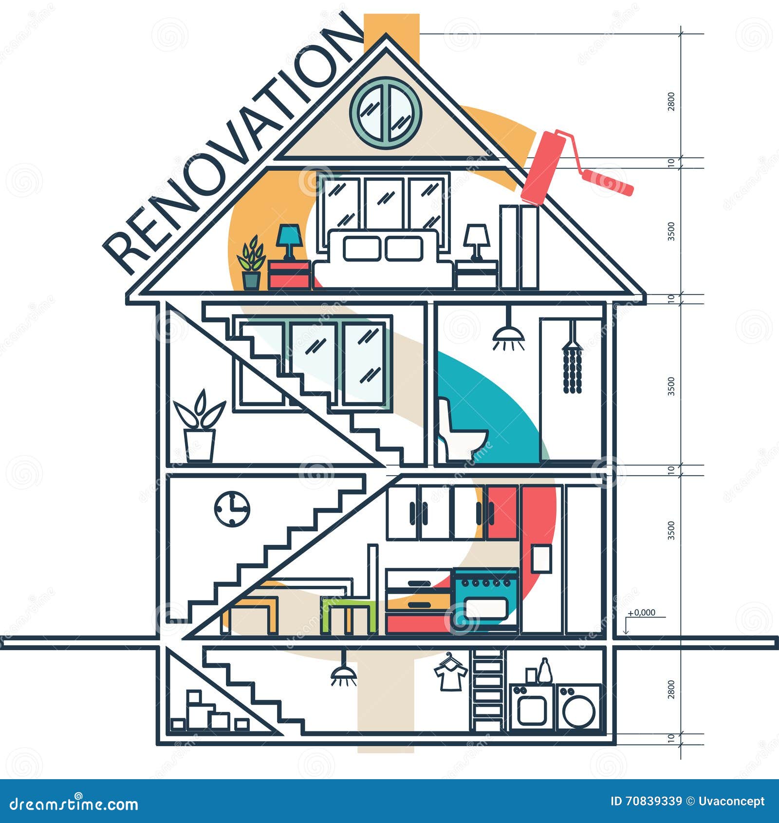 Remodeling Cartoons, Illustrations & Vector Stock Images - 16905 ...