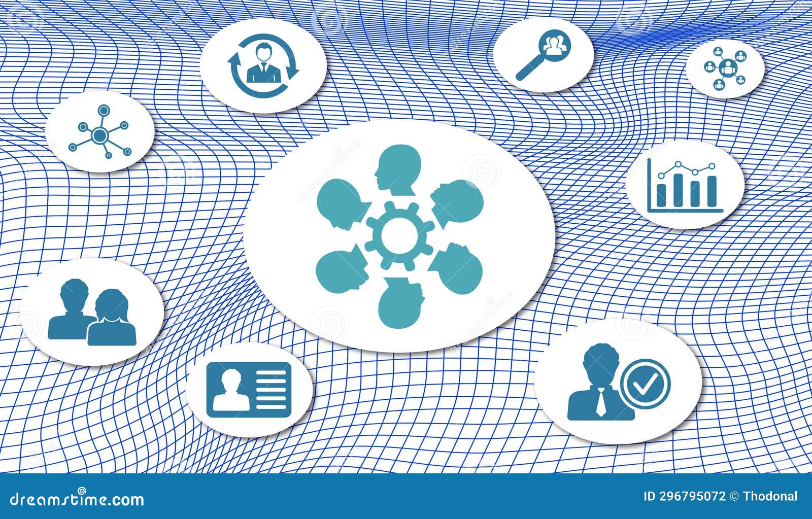 Concept of hrm stock photo. Image of recruitment, employment - 296795072