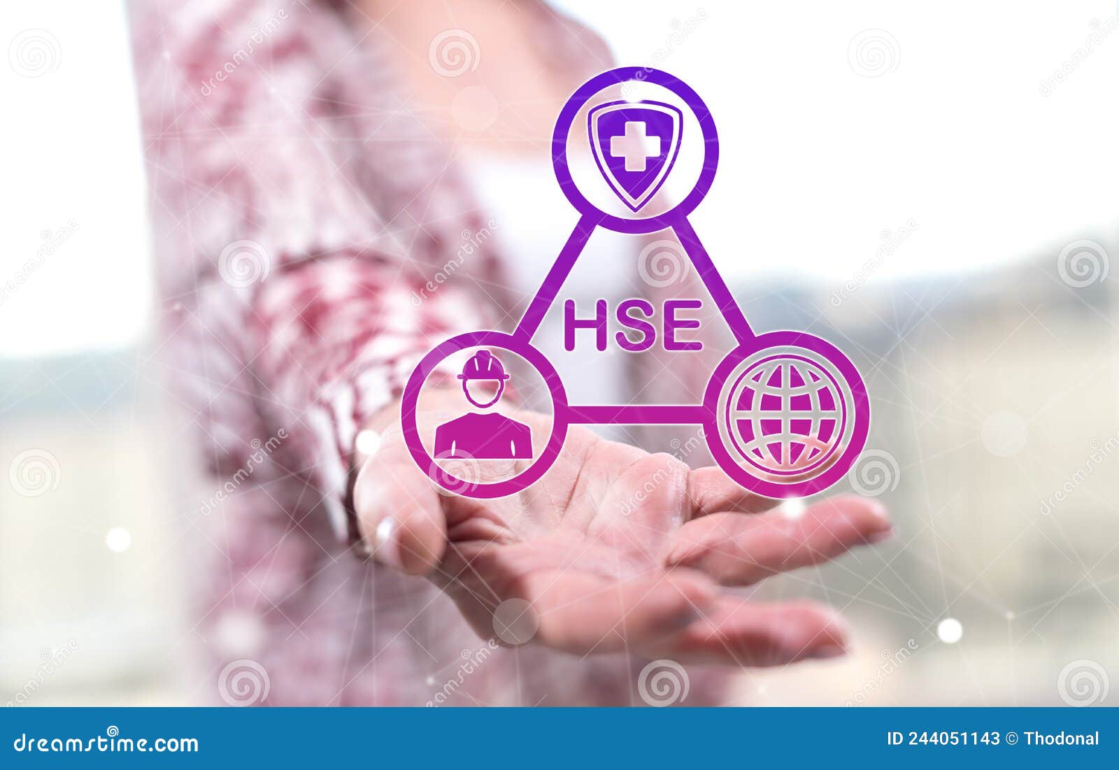 Concept of hse stock image. Image of factory, protective - 244051143