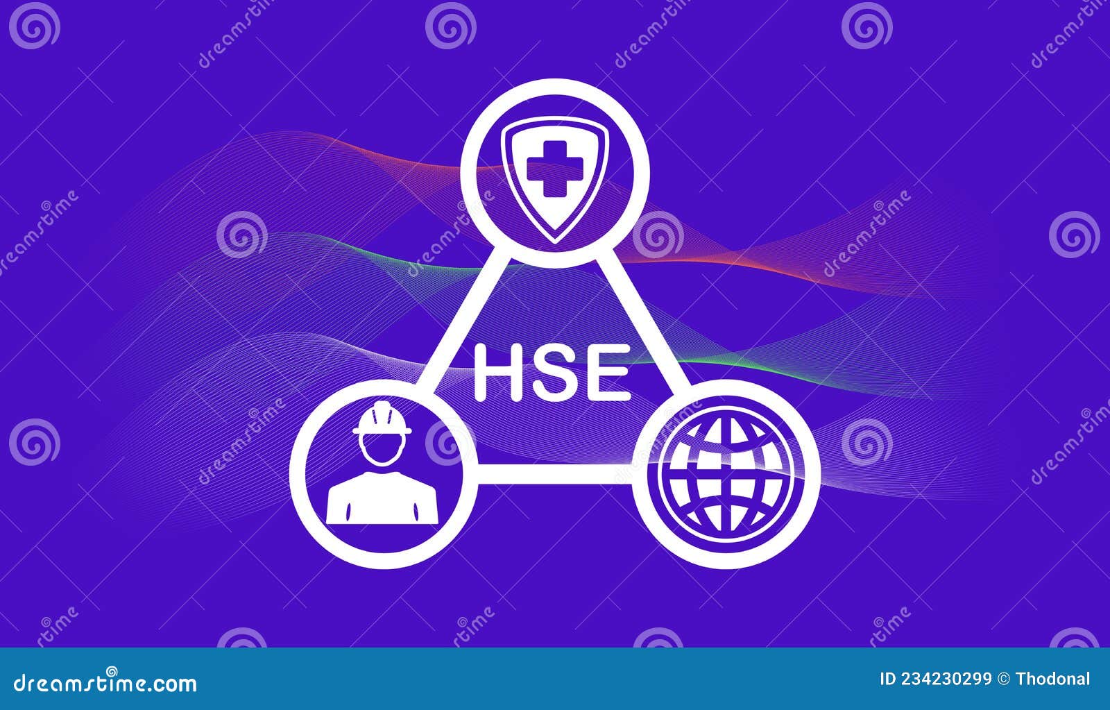 Concept of hse stock illustration. Illustration of equipment - 234230299