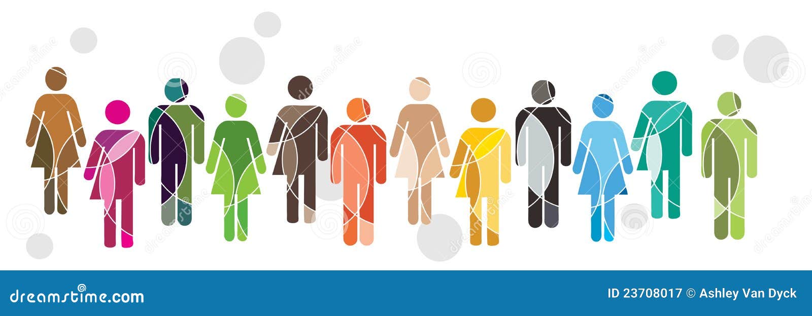 Concept Humain De Diversité Illustration de Vecteur - Illustration du ...