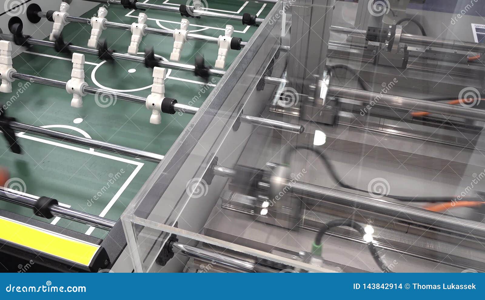 Concept of Human Against Machine - Playing Kicker Against a Robot with ...