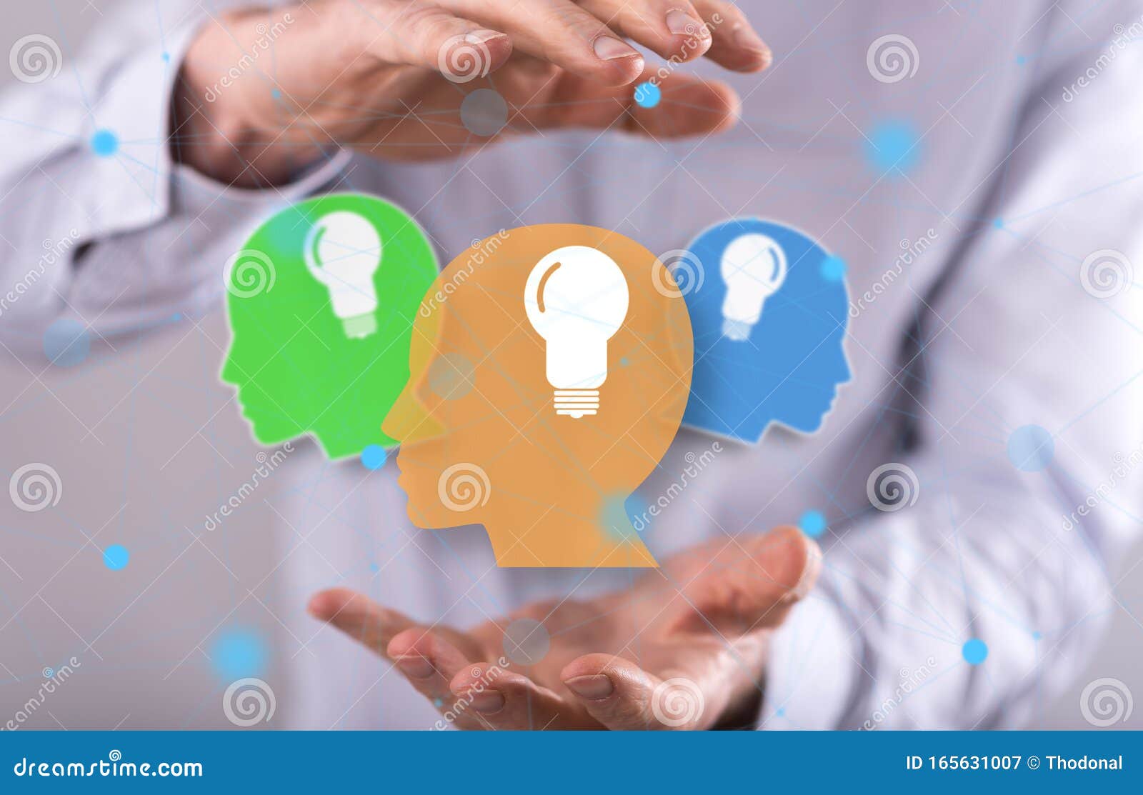 Concept of Human Brain Ideas Stock Image - Image of light, concept ...