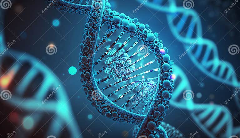The Concept of Human DNA Evolution in the Distant Future. View Under a ...