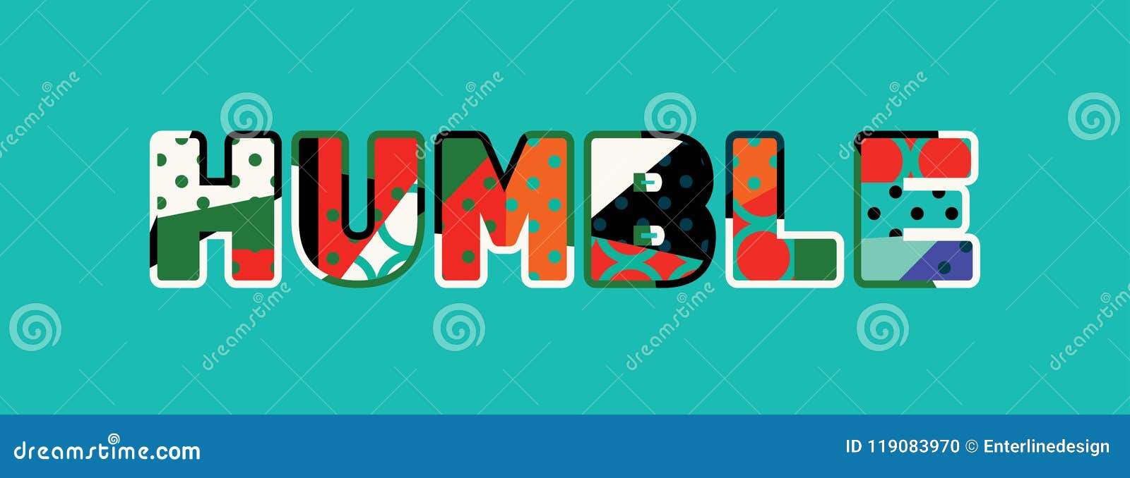 Concept Humble Word Art Illustration Illustration de Vecteur ...
