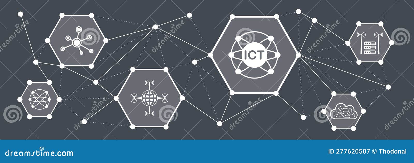 Concept of ict stock illustration. Illustration of smart - 277620507