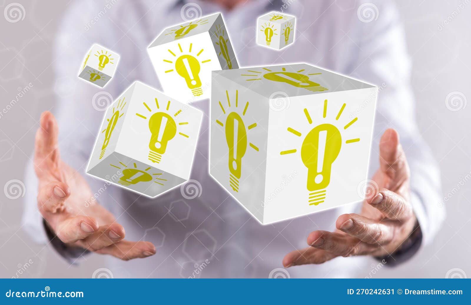 Concept of idea stock image. Image of vision, bulb, imagination - 270242631