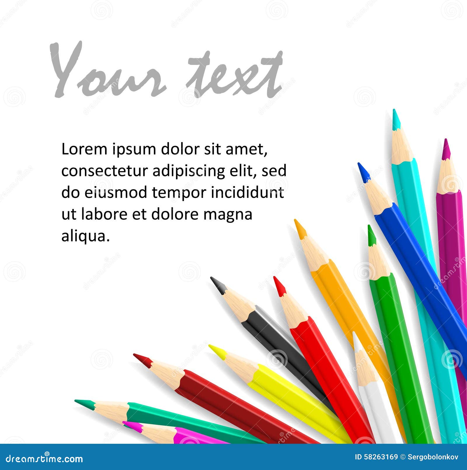 Notebook Frame Colorful Pencils Stock Illustrations – 390 Notebook ...