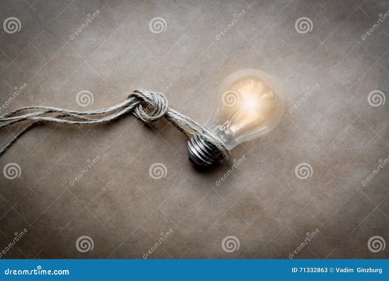 Concept of Idea Illustration Lit Lamp Stock Image - Image of concept ...