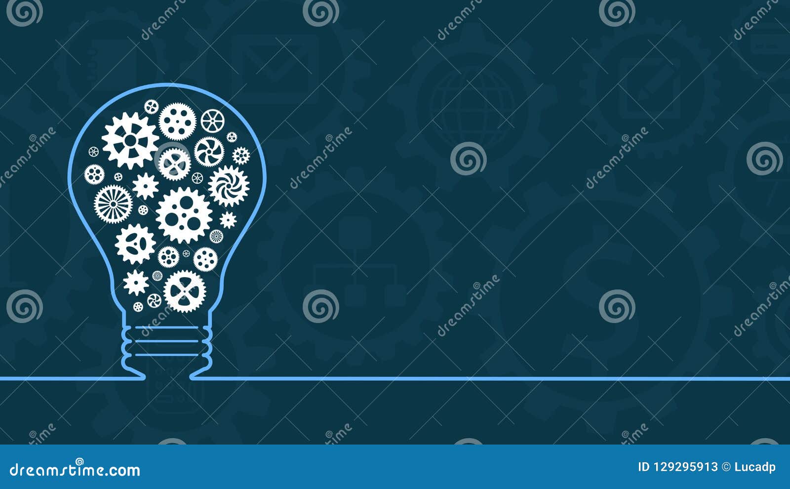 Concept of Idea and Solution Stock Illustration - Illustration of ...