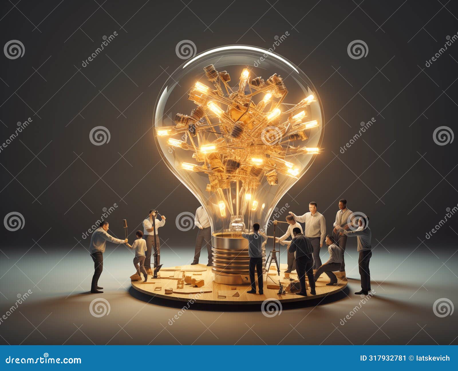 A Concept of an Idea. Teamwork, Cooperation and Creative Solution ...