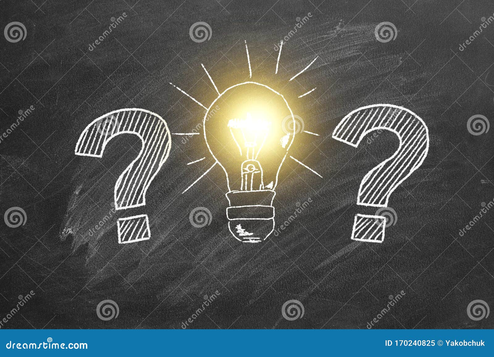 Concept of Ideas Generation Stock Image - Image of idea, chalk: 170240825