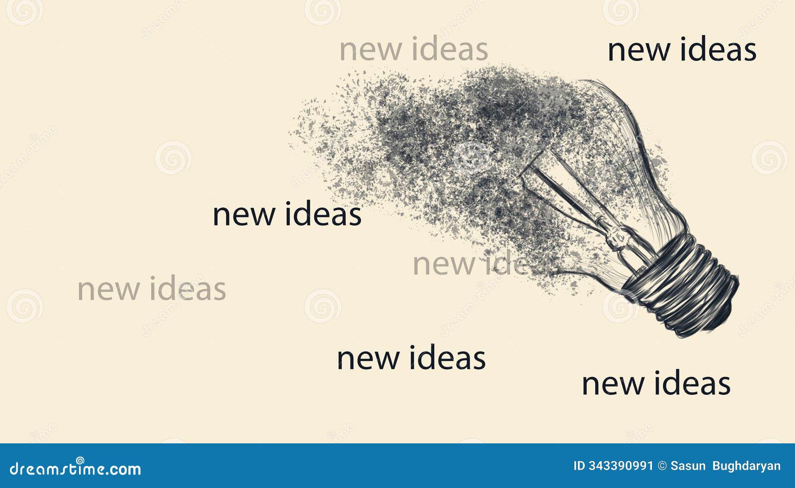 Concept of Ideas and Innovation Stock Illustration - Illustration of ...