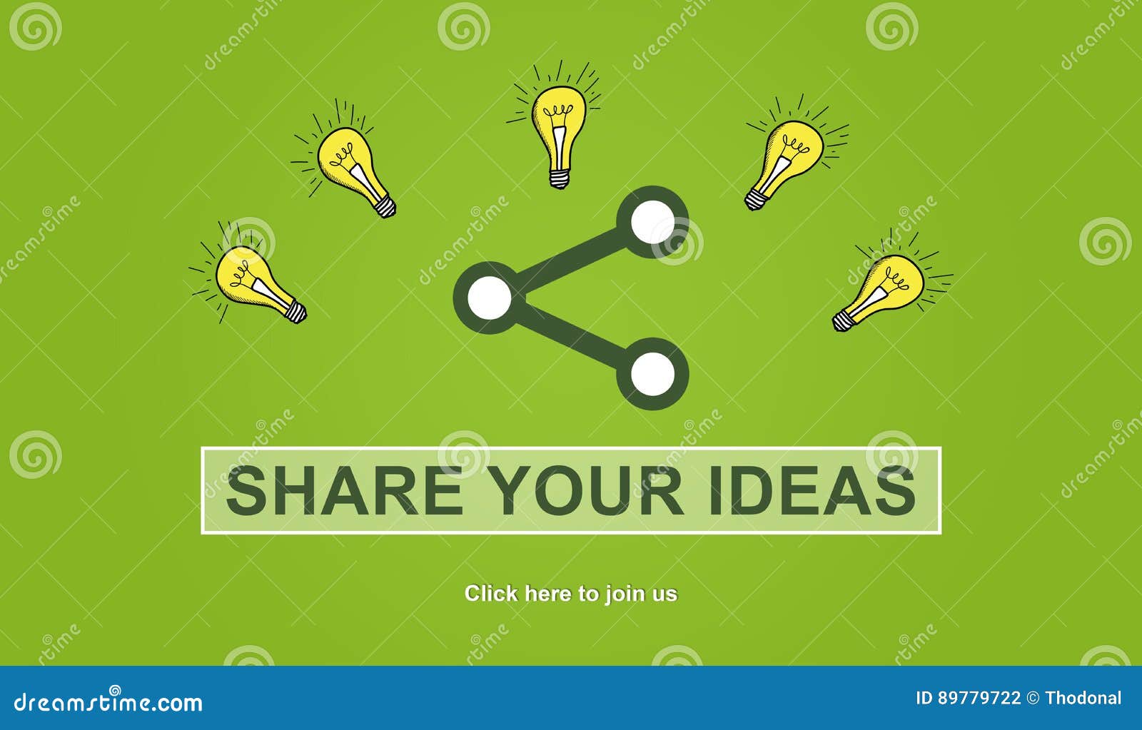 Concept of ideas sharing stock illustration. Illustration of ideas ...