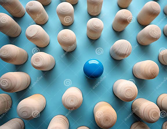 Expression of Individuality and Uniqueness Stock Illustration ...