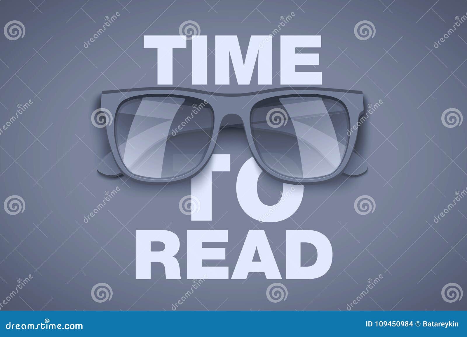 Time to read stock vector. Illustration of editable - 109450984